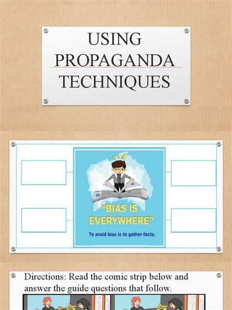 Propaganda Techniques G8 Pdf Propaganda Communication