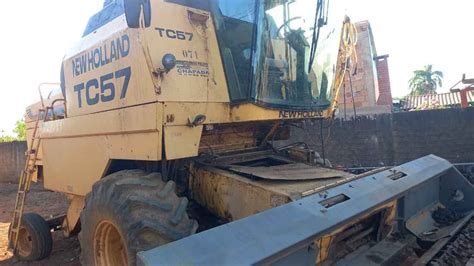 COLHEITADEIRA NEW HOLLAND TC 57 ANO 1998
