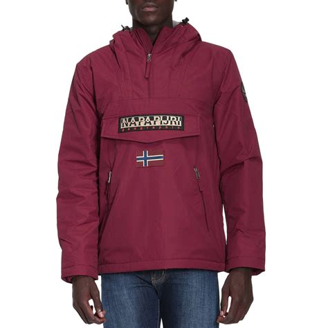 Napapijri Outlet: Jacket men | Jacket Napapijri Men Burgundy | Jacket ...