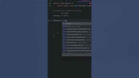 3 Quick And Easy Int To String Conversion Methods In Java🔥 Java Javatricks Youtube