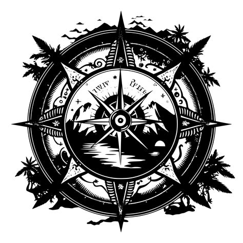 Pirate Compass Creative Meadow