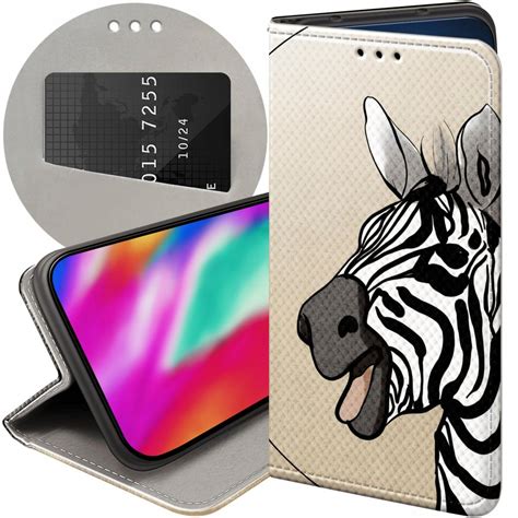 ETUI Z KLAPKĄ DO XIAOMI POCO C WZORY ZEBRA ZEBERKA PASKI FUTERAŁ CASE Xiaomi Sklep EMPIK COM