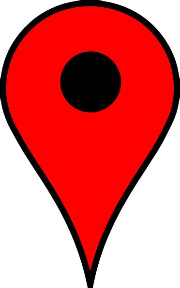 Map Pin Red Clip Art At Vector Clip Art Online Royalty