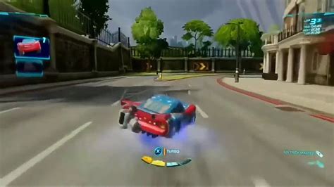 Cars 2 The Video Game Daredevil Lightning Hyde Tour 9 Laps Youtube