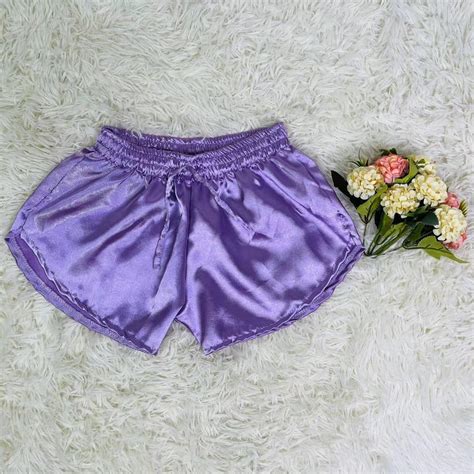 Sexy Silk Booty Short Soft Satin Fabric Shopee Philippines