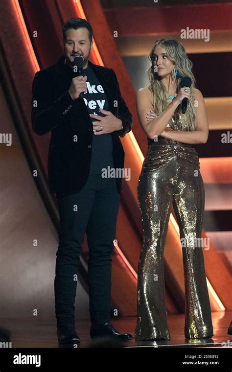20 November 2024 - Nashville, Tennessee - Luke Bryan, Lainey Wilson ...