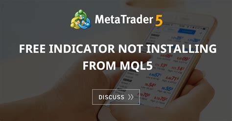 Free Indicator Not Installing From Mql5 Mt4 General Mql5
