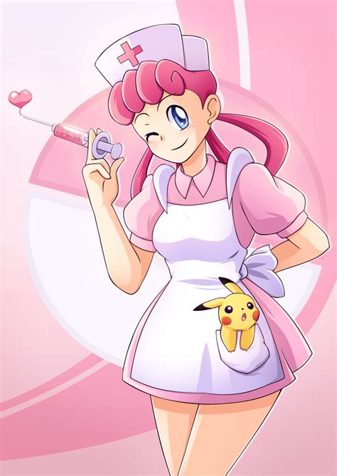 Nurse Joy By Dmy Gfx On Deviantart Pokemon Firered Cute Pokemon