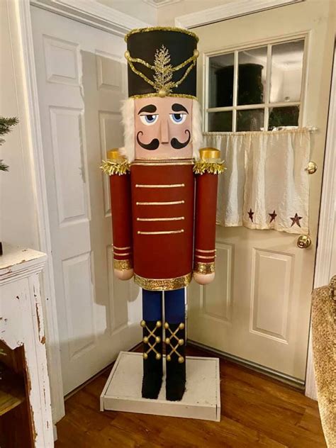 Nutcracker Face Template For 6 1 2 Foot Nutcracker As Seen On Etsy