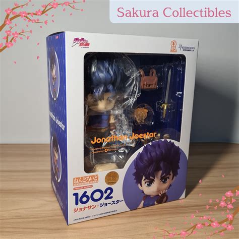 Nendoroid 1602 Jonathan Joestar Free Box Protector Jojos Bizarre Adventure Shopee Philippines