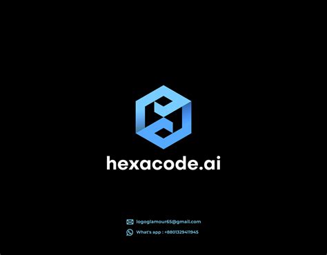 Hexacode Logo Coding Logo Code By Logo Glamour On Dribbble
