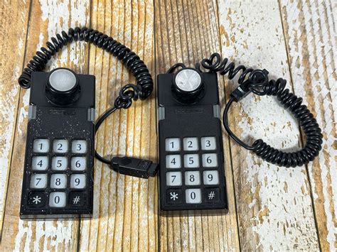 Vintage Coleco Joystick Controllers For Coleco Video Game Untested Set