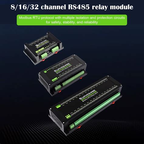 Circuiti Di Protezione Di Isolamento Del Modulo Relè Rs485 Modbus Rtu