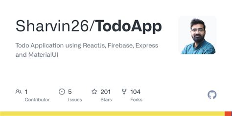 Github Sharvin26todoapp Todo Application Using Reactjs Firebase