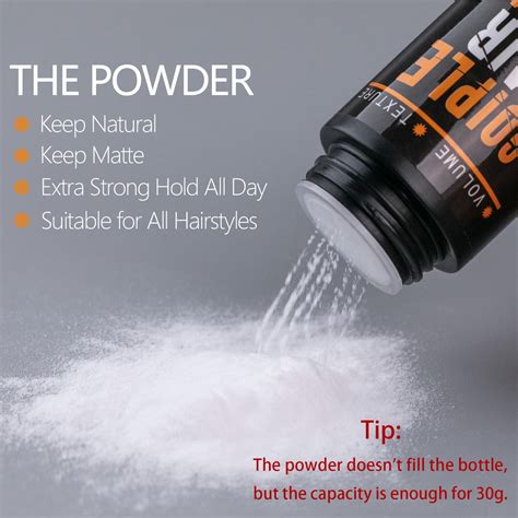 Hair Styling Powder Effortless Volume And Texture For Stylish Hair