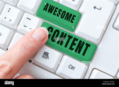 Text Caption Presenting Awesome Content Word For Valuable Useful And