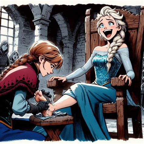 Elsa Tickled Ai By Aitickletime On Deviantart
