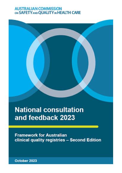 Framework For Australian Cqrs Second Edition Consultation 2023