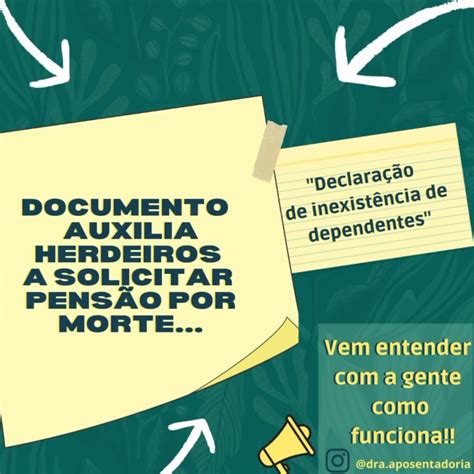 Vocês Sabem O Que é “declaração De Inexistência De Dependentes” É Um