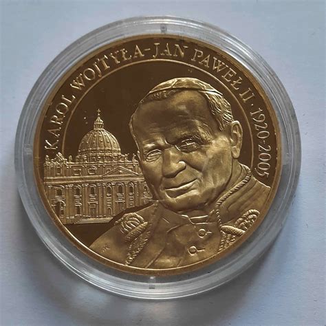 MEDAL WIELCY POLACY KAROL WOJTYŁA JAN PAWEŁ II Allegro pl