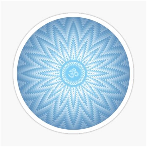 Moksha Mandala Shiva Om Sticker By Natasedyakina Redbubble