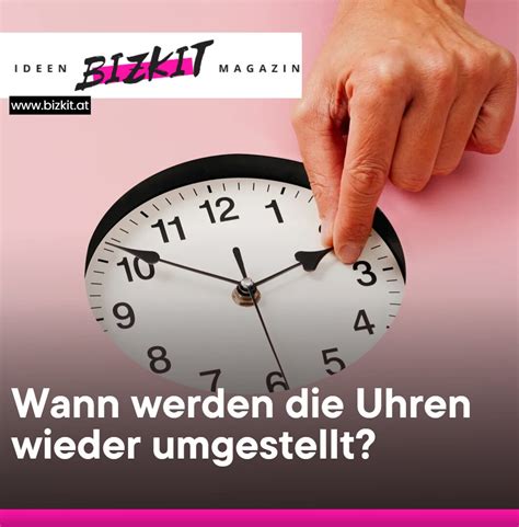 Wann Werden Die Uhren Wieder Umgestellt