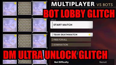 100K XP AFTER PATCH LOBBY GLITCH COLD WAR DM ULTRA GLITCH COLD