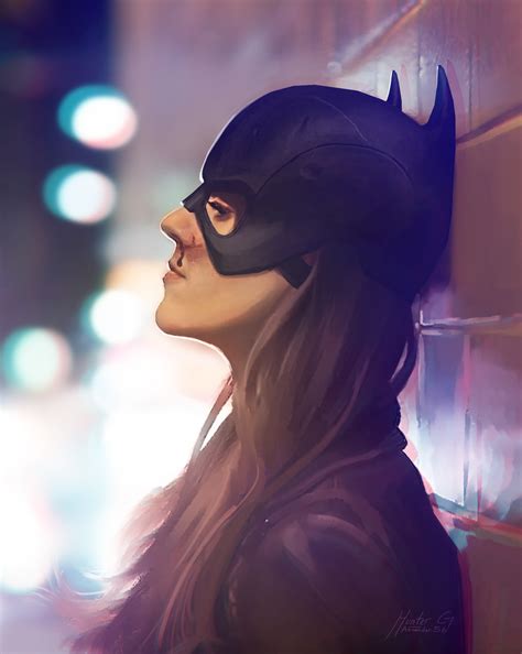 Batgirl After The Fight By Hunter 56 On Deviantart