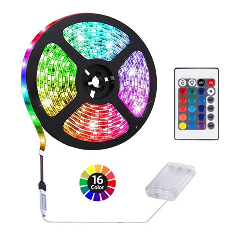 Long Lasting Battery Powered Led Strip Lights Wolfirish
