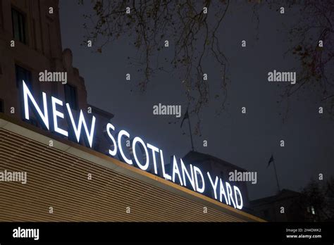 New Scotland Yard Metropolitan Police Headquarters On Its New Site At