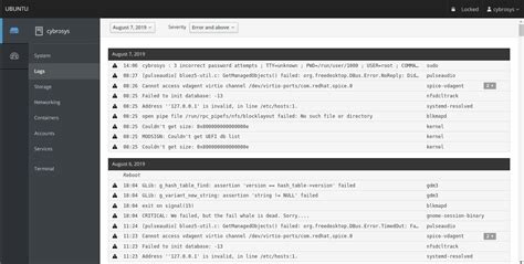Remote Servercontainer Management Using Cockpit Web Console