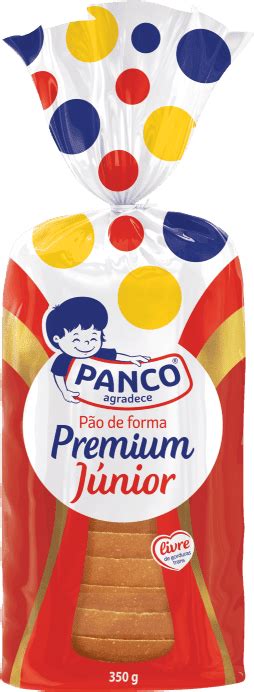 Pão De Forma Panco Júnior Premium Pacote 350g Serena Mall