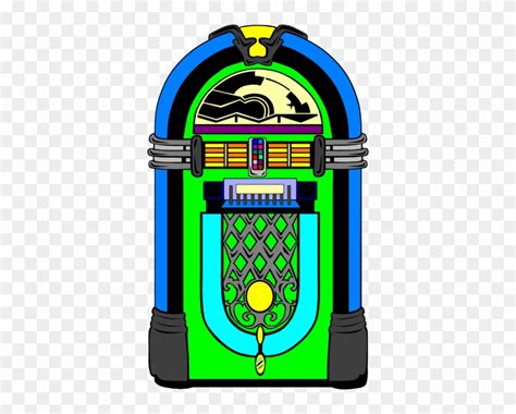Vintage Jukebox Clipart