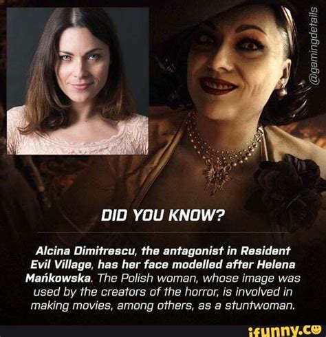 Did You Know Alcina Dimitrescu The Antagonist In Resident Evil