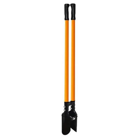 Senqwfa 0 03 Cu Ft Post Hole Digger Tool Heavy Duty With Fiberglass