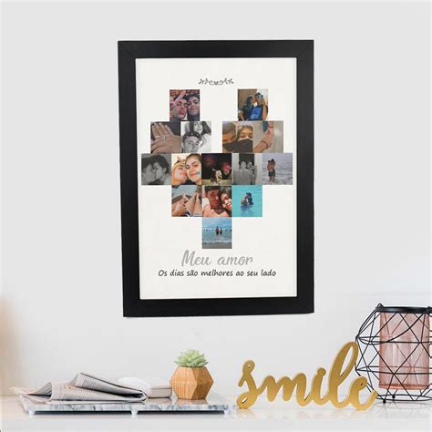 Quadro Comemorativo Dia Dos Namorados Meu Amor Personalizado Suas