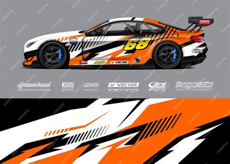 Premium Vector Livery Design For Race Car