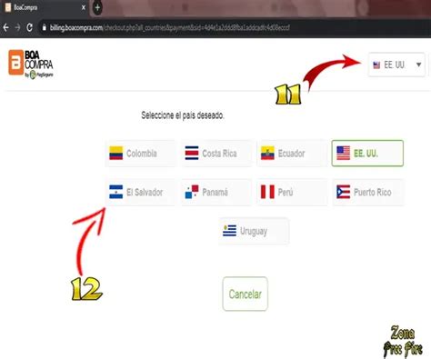 Zona Free Fire Cómo recargar diamantes en pagostore