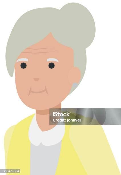 Desain Vektor Kartun Nenek Ilustrasi Stok Unduh Gambar Sekarang
