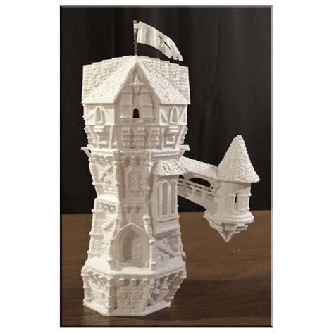 3d Printable Tower Skyward Sentinel By Fabio