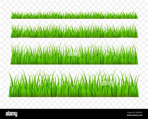 Cartoon Grass Border