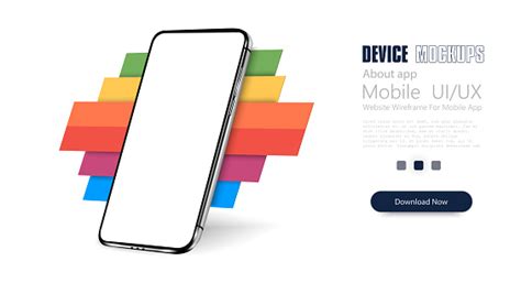 스마트 폰 프레임 덜 빈 화면 회전 위치 3d 아이소메트릭 휴대 전화 스마트 폰 원근 보기 인포그래픽 또는 프레젠테이션 Ui