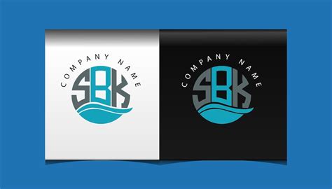 Premium Vector Sbk Initial Modern Logo Design Vector Icon Template