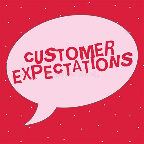 Word Writing Text Customer Expectations Business Concept For Benefits