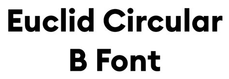 Euclid Circular B Font Dafont Free Font