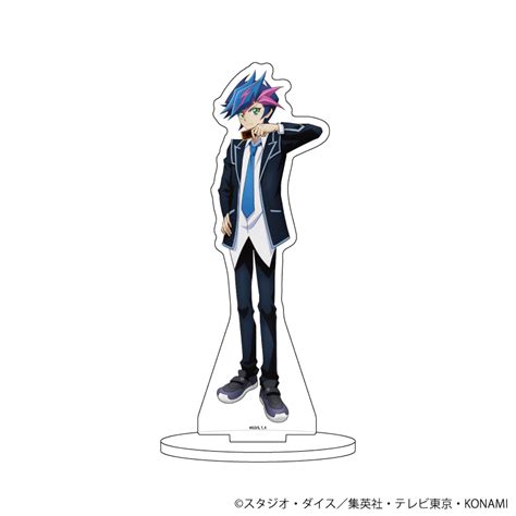 楽天ブックス 【グッズ】キャラアクリルフィギュア「遊戯王vrains」12藤木 遊作描き下ろしイラスト 遊戯王vrains