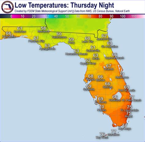 Florida Weather Forecast Cold Front And Near Record High Temps