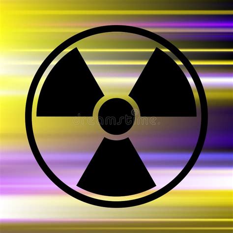 Nuclear Radiation Symbol On Grunge Wall Vector Background Stock Vector Illustration Of Danger