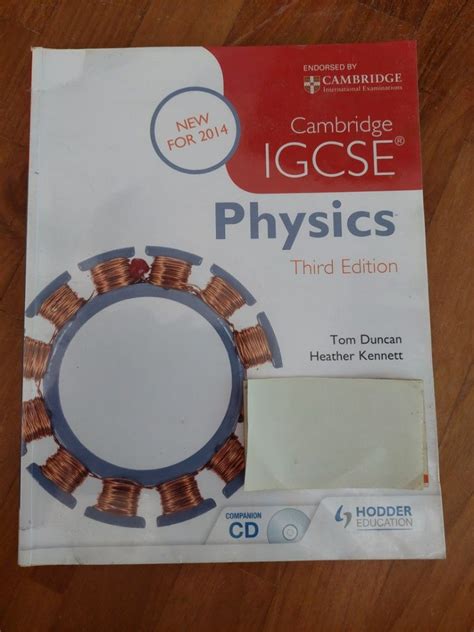 Physics Cambridge IGCSE 3rd Edition Hobbies Toys Books Magazines Textbooks On Carousell