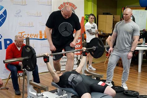 MISTRZOSTWA TCZEWA W WYCISKANIU SZTANGI LEŻĄC 2023 Mistrzem Tczewa w